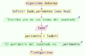 Algoritmo para calcular el perimetro de un cuadrado en pseint